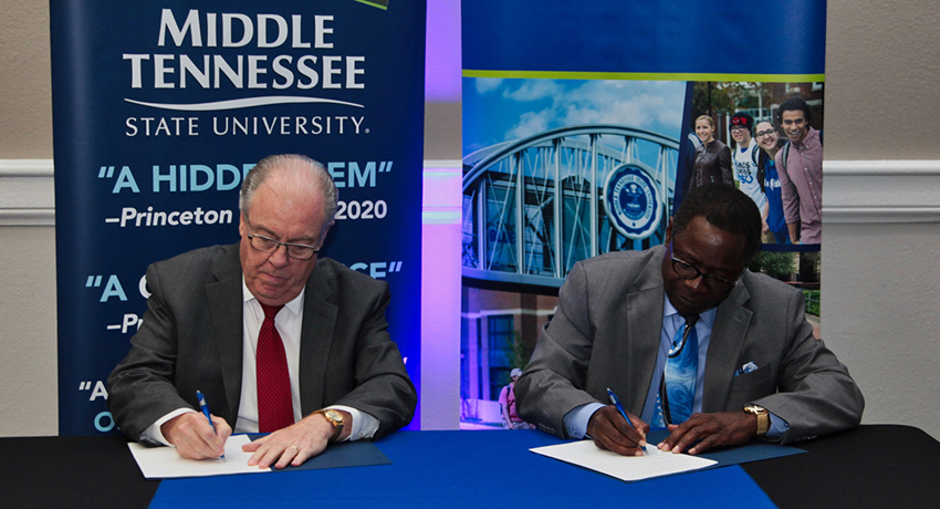 Vol State Signs New MTSU Promise Agreement | Vol State
