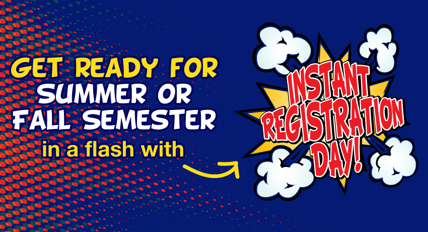 Instant Registration Days are Coming Up for Regional Campuses | Vol State